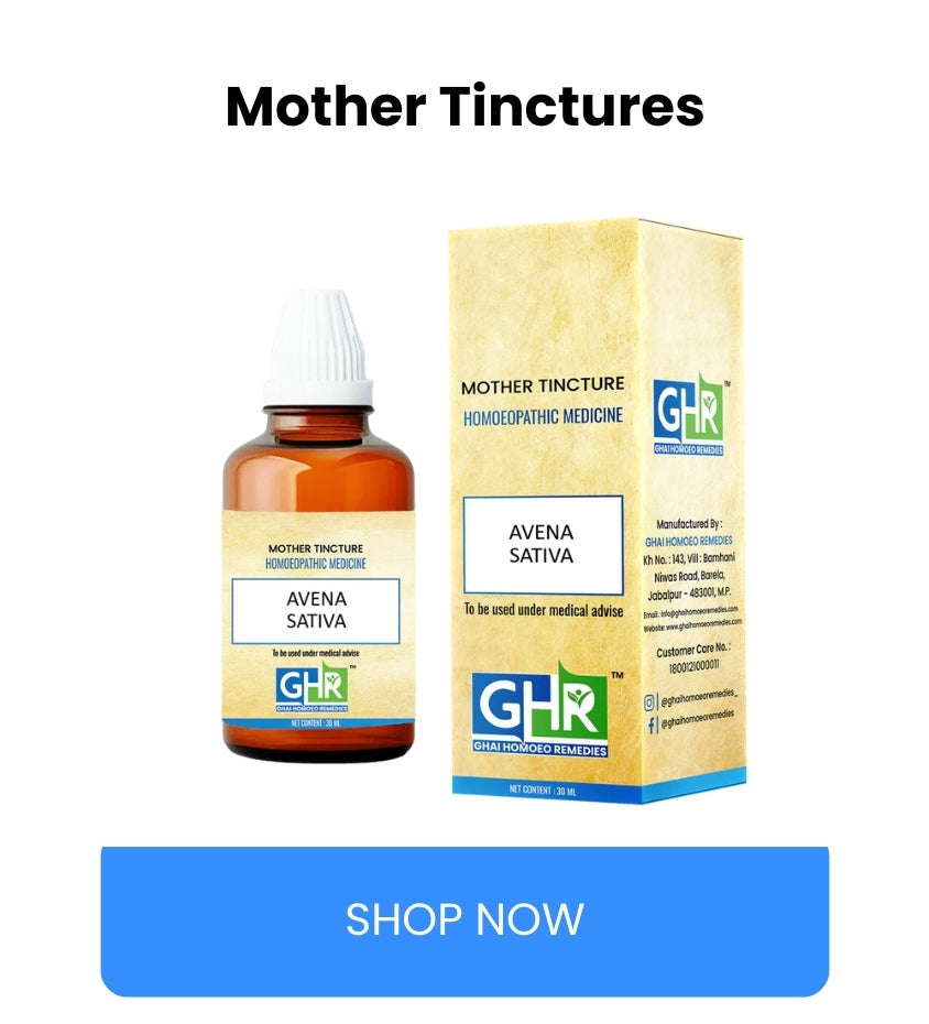 Mother Tinctures – Ghai Homoeo Remedies