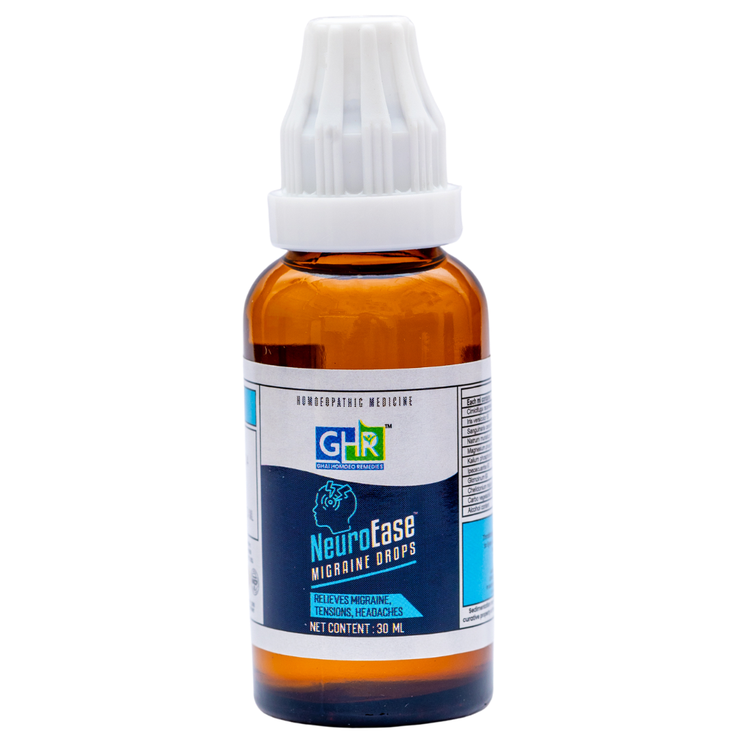 Buy Neuro Ease Drop Online | Best for Migraine & Tensions – Ghai Homoeo ...