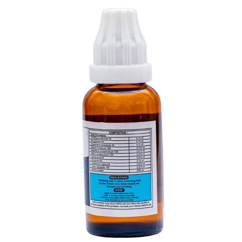 Buy Neuro Ease Drop Online | Best for Migraine & Tensions – Ghai Homoeo ...