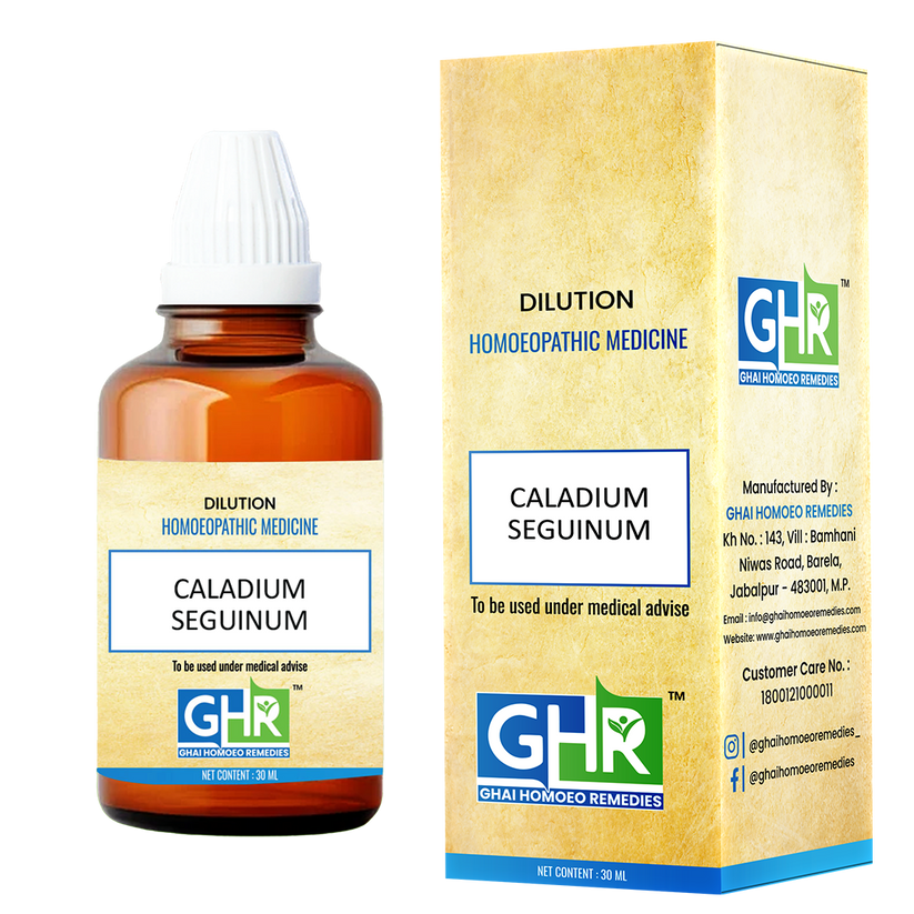 Caladium Seguinum Dilution – Ghai Homoeo Remedies