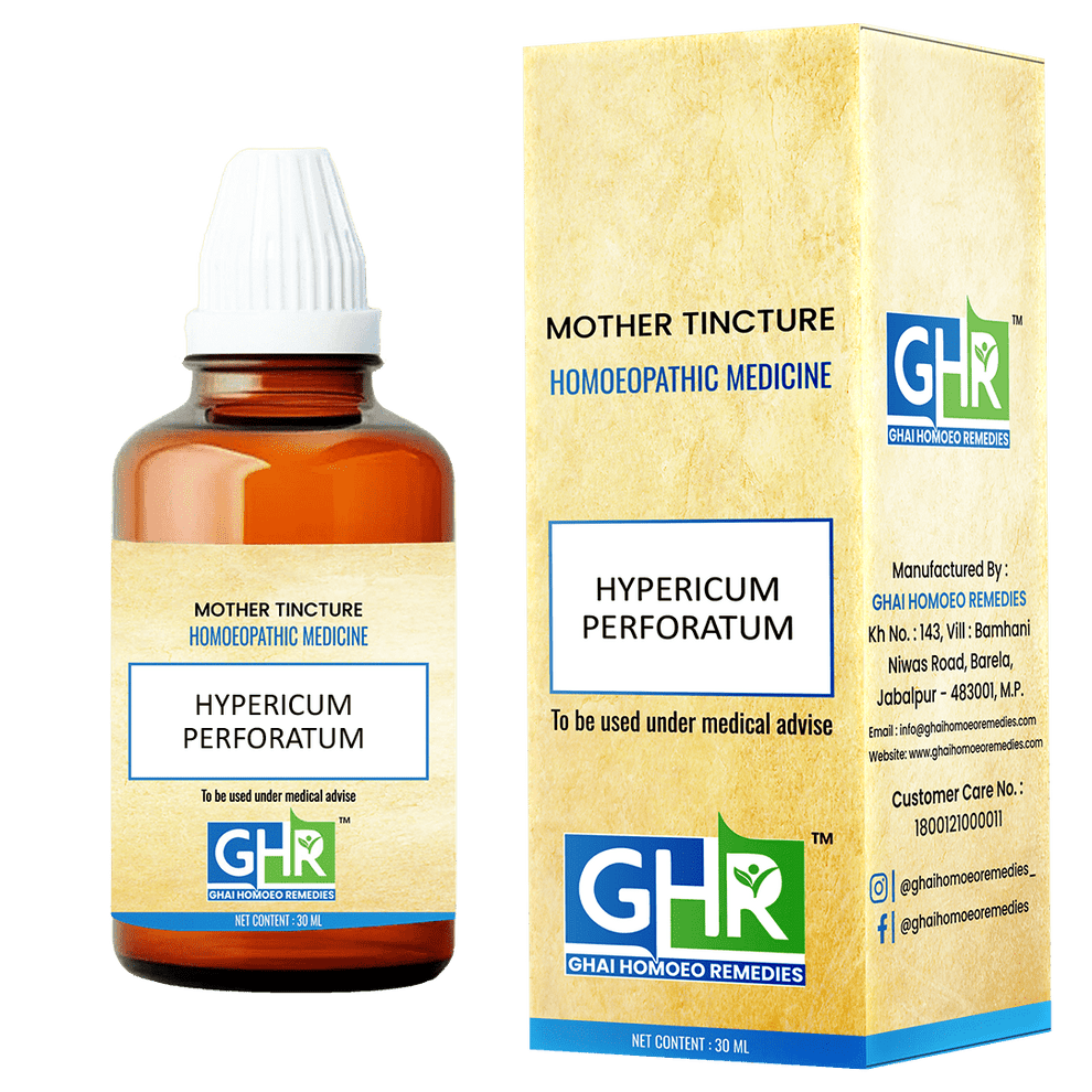 Hypericum Perforatum Mother Tincture – Ghai Homoeo Remedies