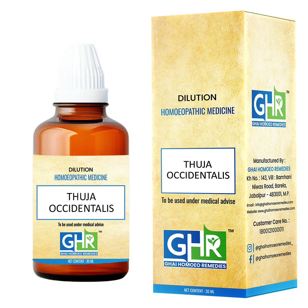 Thuja Occidentalis Dilution – Ghai Homoeo Remedies