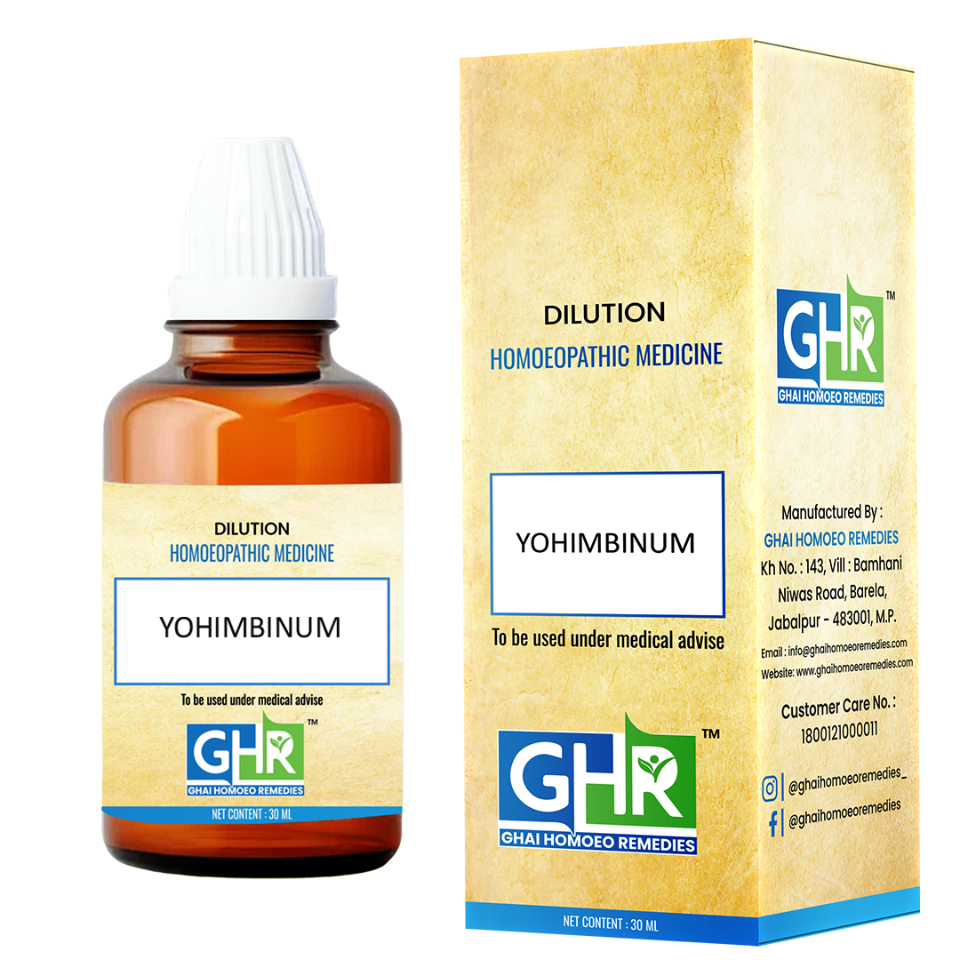 Yohimbinum Dilution – Ghai Homoeo Remedies